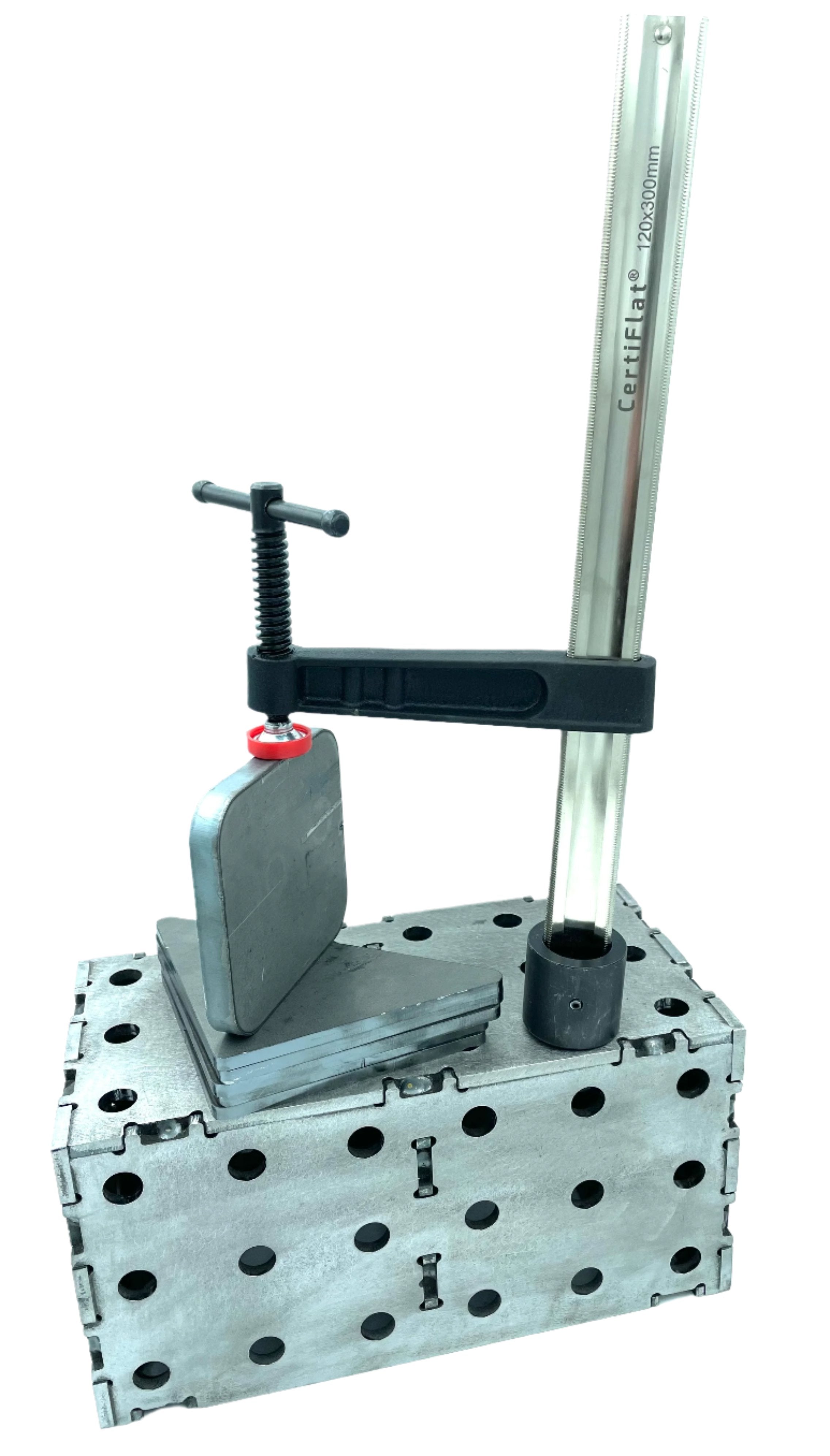 CertiFlat 16MM Welding Table Clamp, T-type Handle + Fixed Throat ...