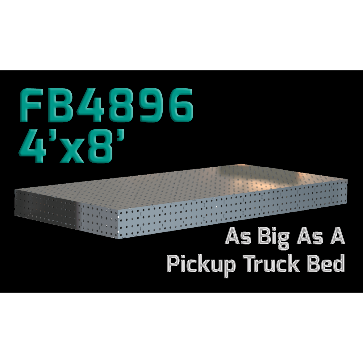 FabBlock - 48"x96" - Industrial Welding Table - WeldTables.com