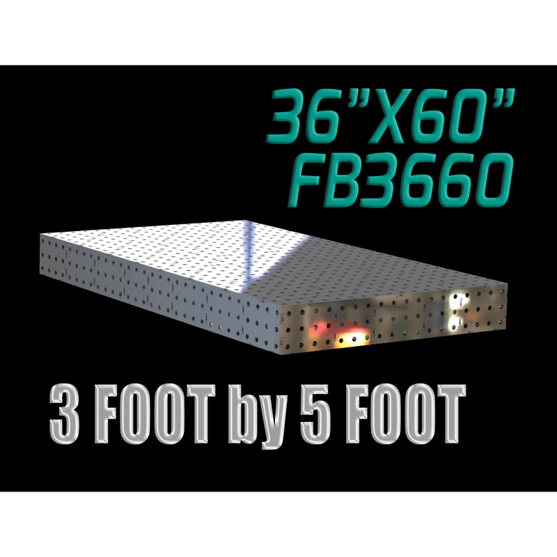 FabBlock - 36"x60" - Industrial Welding Table - WeldTables.com